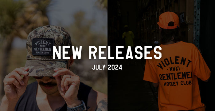 High Vis or Camo? July New Releases | Violent Gentlemen Hockey Co