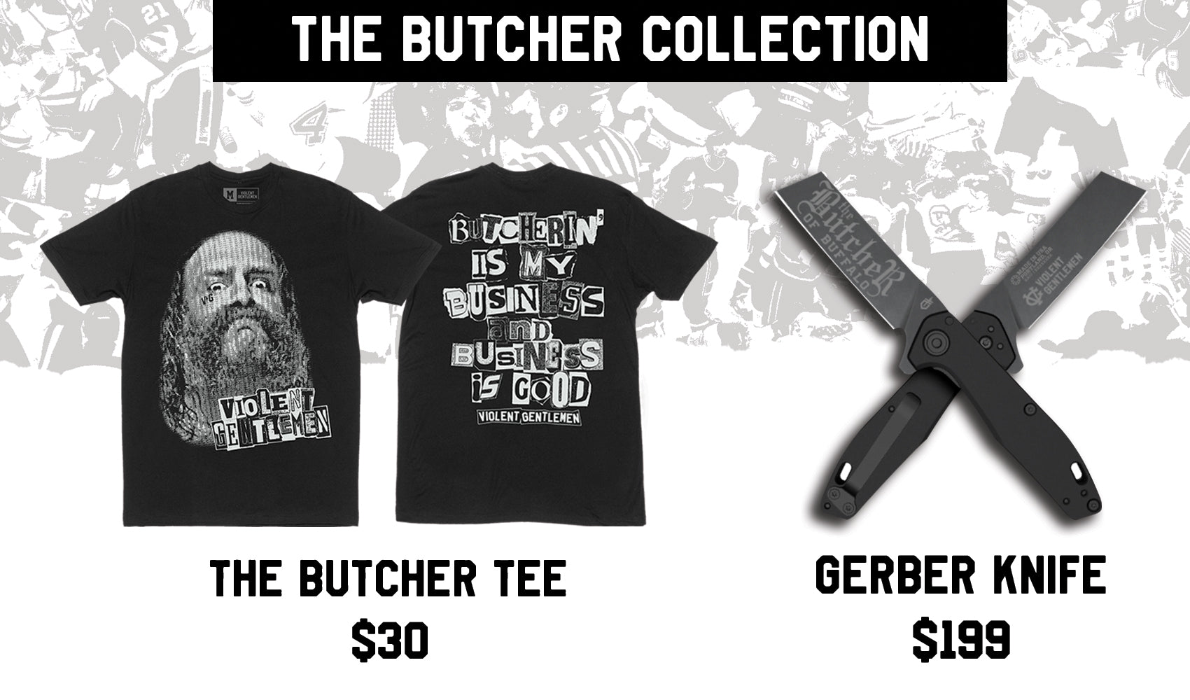 THE BUTCHER RELEASE | Violent Gentlemen Clothing